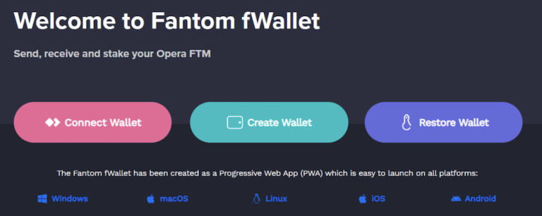 Beginners Guide To Staking Fantom On Official Opera fWallet